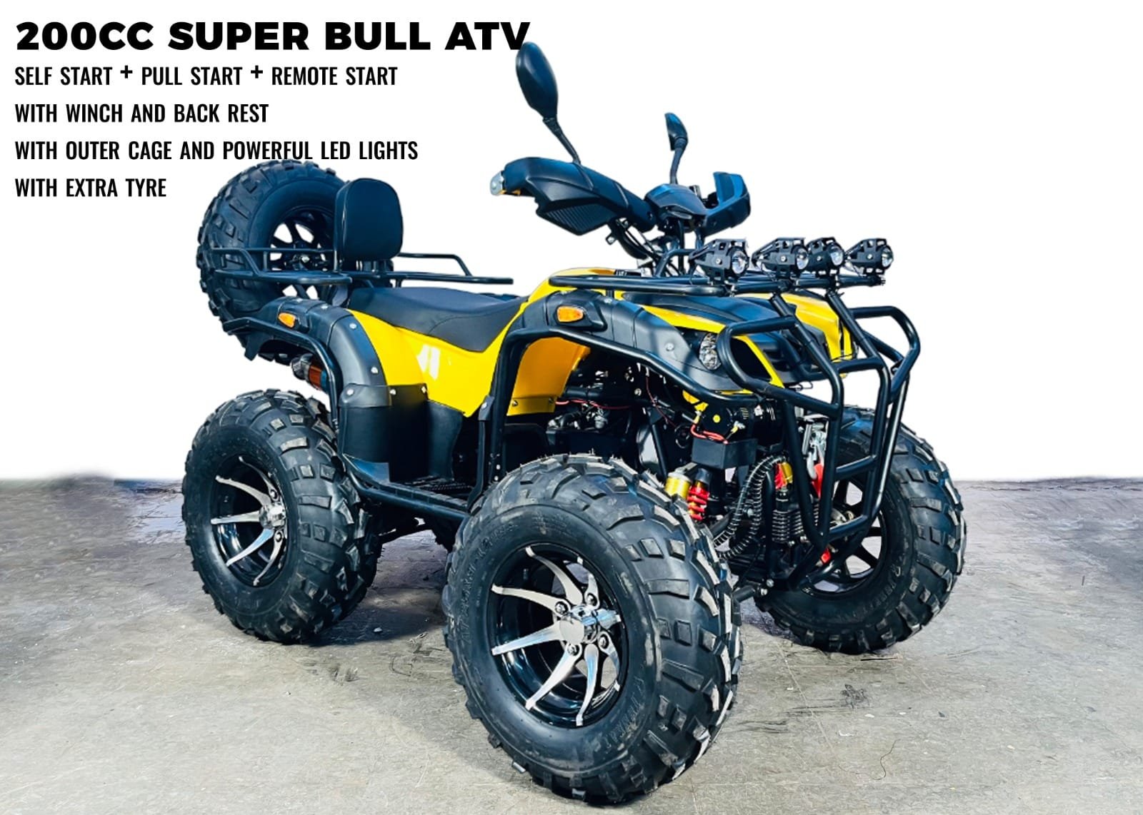 Best 200cc Off-Road ATV – Powerful Quad Bike in Bangalore